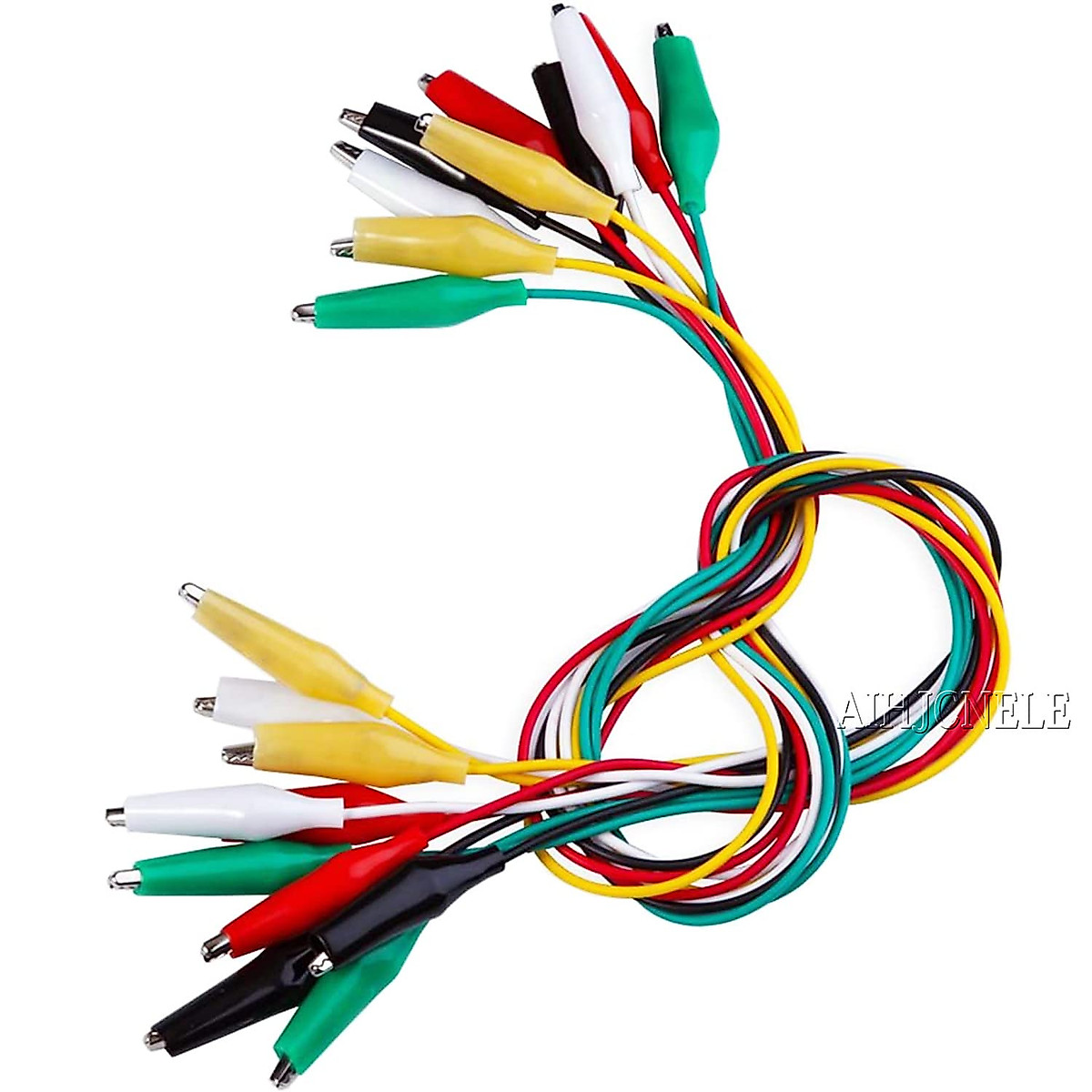 AIHJCNELE 5pcs MP1584 MP1584EN 3A Mini DC-DC Buck Converter 4.5V~28V to 0.8V~20V Adjustable Step Down Power Module Better Than LM2596 with Crocodile Clips Cable for Arduino Raspberry Pi