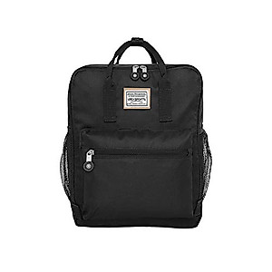 School Laptop Backpack for Teen Girls and Boys, Bookbag With 14 -inch Laptop Compartment for College Students (Black1)