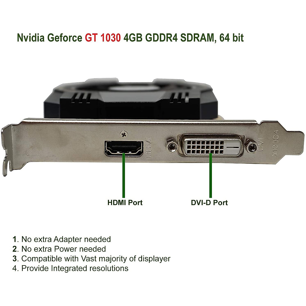 Hp EliteDesk 800 G1 Tower Computer Desktop PC, Intel Core i7 3.4GHz Processor, 16GB Ram, 256GB M.2 SSD, WiFi & Bluetooth, HDMI, Nvidia GeForce GT 1030 4GB DDR4, Windows 10 Pro (Renewed)