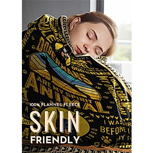 InnoBeta Doberman Pinscher Gifts, Doberman Blanket Throws for Dobie Mom Dad, Gifts for Doberman Pinscher Lovers, 50 x 65 inches, Perfect for Birthday Christmas Thanksgiving