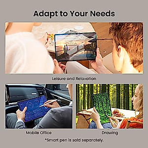 Robo & Kala 2 in1 Laptop, 690g Lightweight, Up to 20H Long Battery Life, 12.6’’ AMOLED Touchscreen, Snapdragon 5nm PC Processor, 16GB RAM, 512GB SSD, Win 11, 4K Webcam, WiFi & Bluetooth, Device Only