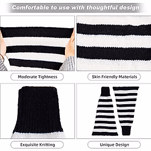 Leg Warmers for Women Girls Kawaii Y2K Leg Warmers Cutecore Gyaru Leg Warmers Goth Lolita Accessories Skull AB One Size