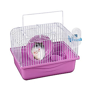 POPETPOP 1pc Travel Accessories Hamster Cage Accessories Cage for Guinea Pigs Rat Travel Cage Guinea Pig Toys and Accessories Guinea Pig Accessories Chinchilla Cage Pet House Pet Supplies