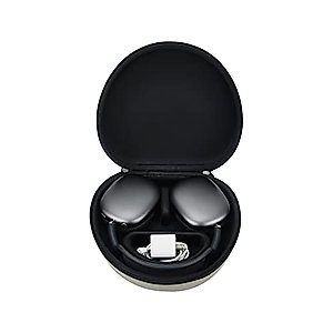 Hard Storage Case for Airpods Max Headphones with Sleep Mode Function, Protective Hard Shell Travel Carrying Bag for Apple AirPods Max