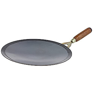 Noor 12-Inch Concave Iron Tawa Griddle