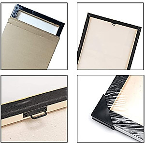 WALLOHERE Bathroom Canvas Wall Art Black And White Artwork Farm Highland Cow In Bathtub With Sunflower Picture Print Modern Giclee Decor For Decoration Ready To Hang 12x16 Inch, 12 x 16 in