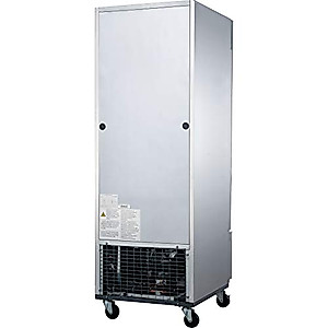 Dukers D28F 17.7 cu. ft. Single Door Commercial Freezer in Stainless Steel