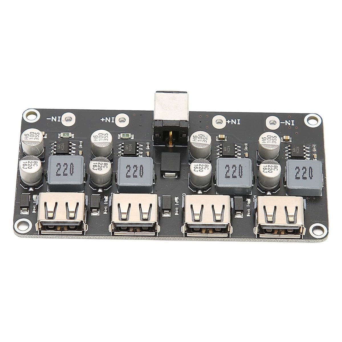4 Way Charging Module 4 Way Fast Module 12V 24V to QC3.0 Power Module USB Phone Charging Converter Board Charging Power Converters
