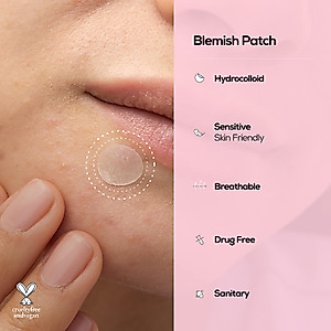 Hanhoo Blemish Patch, 432 Count, 12 Pk, Hydrocolloid Pimple Patches, Shrinks Pimples, Protects from Finger-picking and Dirt, Absorbs Fluid, Acne Spot Patches, Invisible Pimple Patches, Korean Skincare
