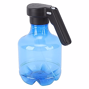 Deosdum 3L Electric Watering Plant Spray Bottle PP 800 Mah Rotating Nozzle Automatic Garden Sprayer Can for Indoor Outdoor Plants (Blue)