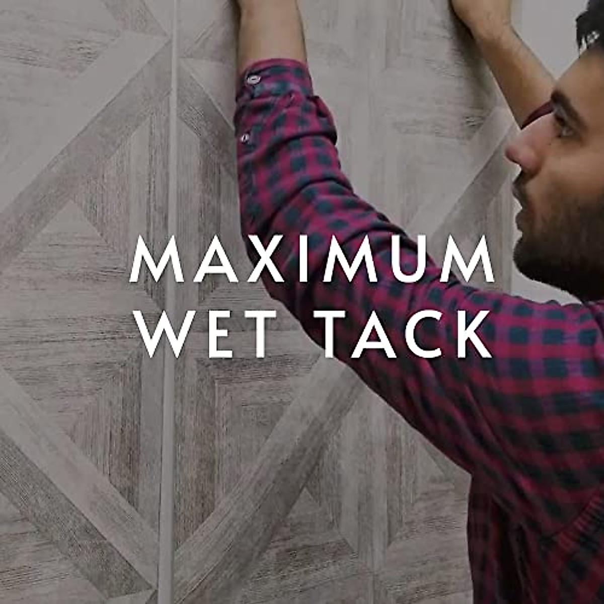 ROMAN Products Heavy Duty Wallpaper Adhesive, Commercial Grade for Heavy Wall Hangings, Clear, PRO-838 (32 Ounce - 70 sq. ft.), 11314