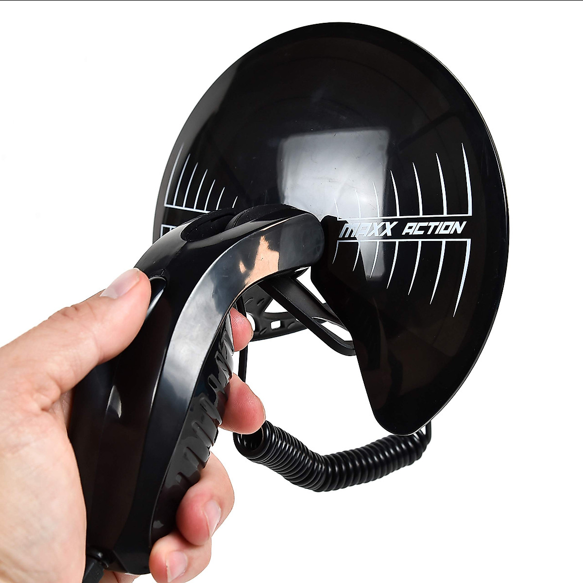 Sunny Days Entertainment Sonic Ear Mic – Kids Spy Toy | Electronic Listening Device for Spying | Handheld Sound Amplifier with Headphones - Maxx Action