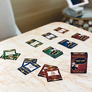 Board Breakers Verve Game – Fun Family Card Games - Entertain Friends Acting - Create Video Content - Party Night Group Activity - Travel Size Tabletop Entertainment Gift - Ages 6+