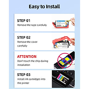 Compatible HP 910XL Ink Cartridges Combo Pack,High Yield,2 Black,Works with HP OfficeJet Pro 8020 8025 8025e 8035 8035e 8028 Printer, ,HP910XL,HP910