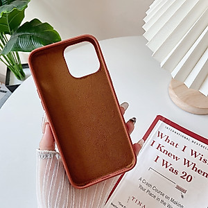 Jmltech Compatible with iPhone 13 Pro Max Case Silicone Liquid Women Men Slim Protective Full Body Protection Soft Cute Phone Case with Anti-Scratch Soft Microfiber for iPhone 13 Pro Max Dark Brown