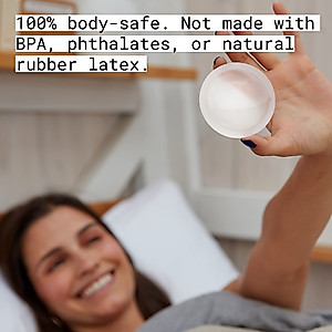 Flex Reusable Disc | Reusable Menstrual Disc | Tampon, Pad, and Cup Alternative | Capacity of 6 Super Tampons | Lasts for Years | Includes Carrying Pouch & 2 Free Disposable Discs