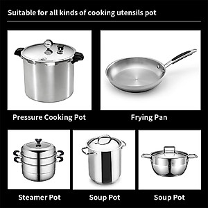 3 Pack Pressure Canner Rack, Canning Rack 11-Inch Stainless Steel Steam Canners Canning Supplies Cooking Food Water Bath Cooker Canner Rack Compatible with Presto, All-American Canner and More