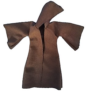 SSbeauty M 1:12 Scale Fabric Cape Robe Coat with Hat for 6" 6 inches Body Action Figure Clothes (no Figure)
