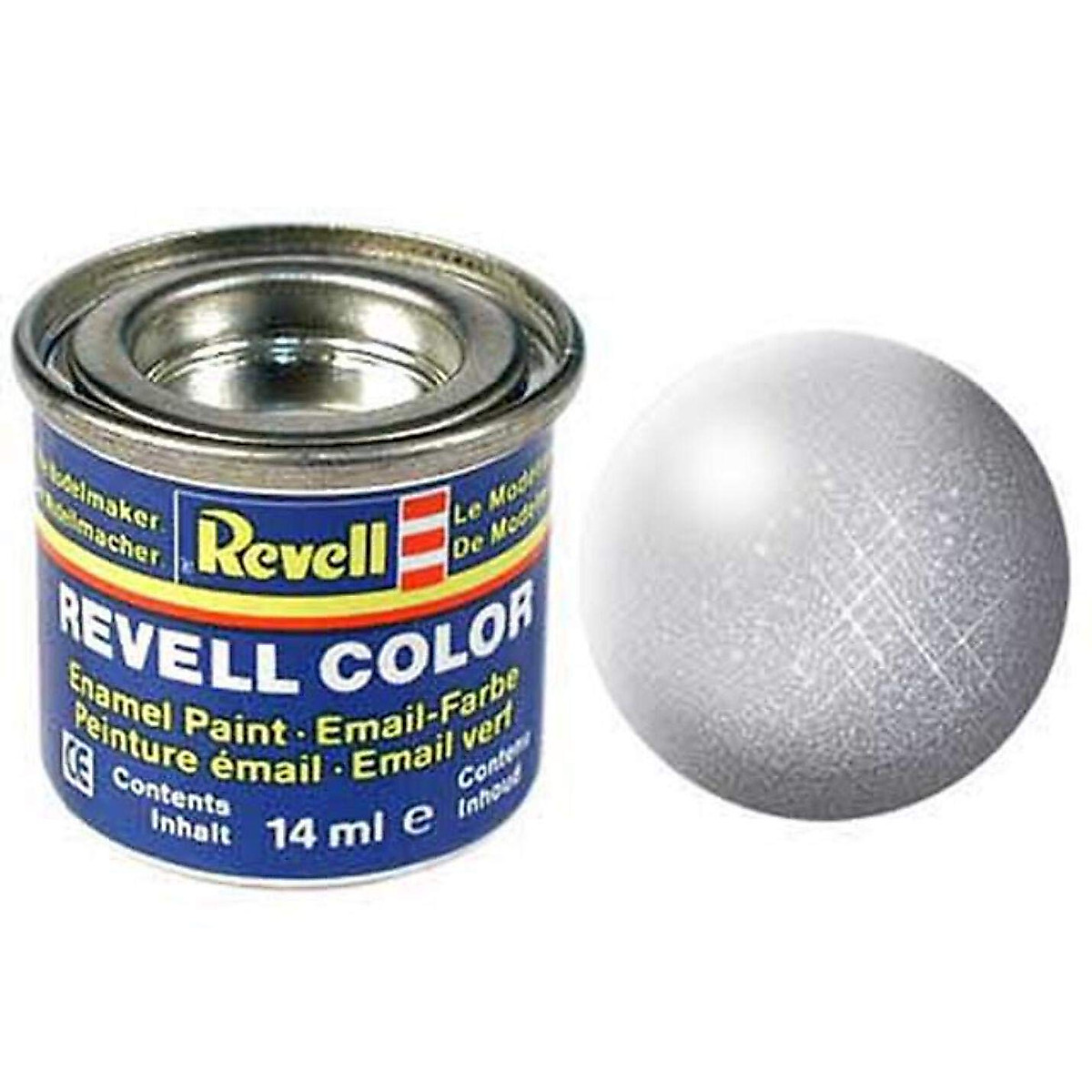 Revell Enamels 14ml Silver Metallic Paint