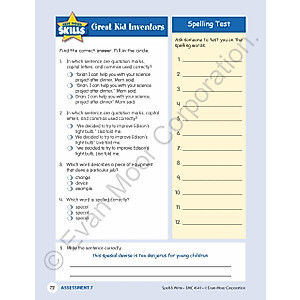 Skill Sharpeners Spell & Write, Grade 5