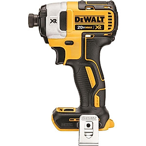 DEWALT 20V MAX XR Impact Driver, Brushless, 3-Speed, 1/4-Inch, Tool Only (DCF887B)-Deal Express Accessories, Yellow