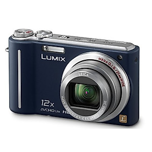 Panasonic Lumix DMC-ZS3 10MP Digital Camera with 12x Wide Angle MEGA Optical Image Stabilized Zoom and 3 inch LCD (Blue)