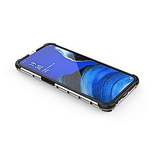 Oppo case for Oppo Reno2 Z Shockproof Honeycomb PC + TPU Case(Blue) (Color : Green)