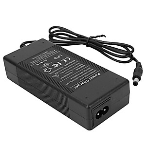 EVTSCAN 42V 2A Scooter Battery Charger Portable Reusable Charger Suitable for Electric Skateboard Vehicle(2A（US Standard）)