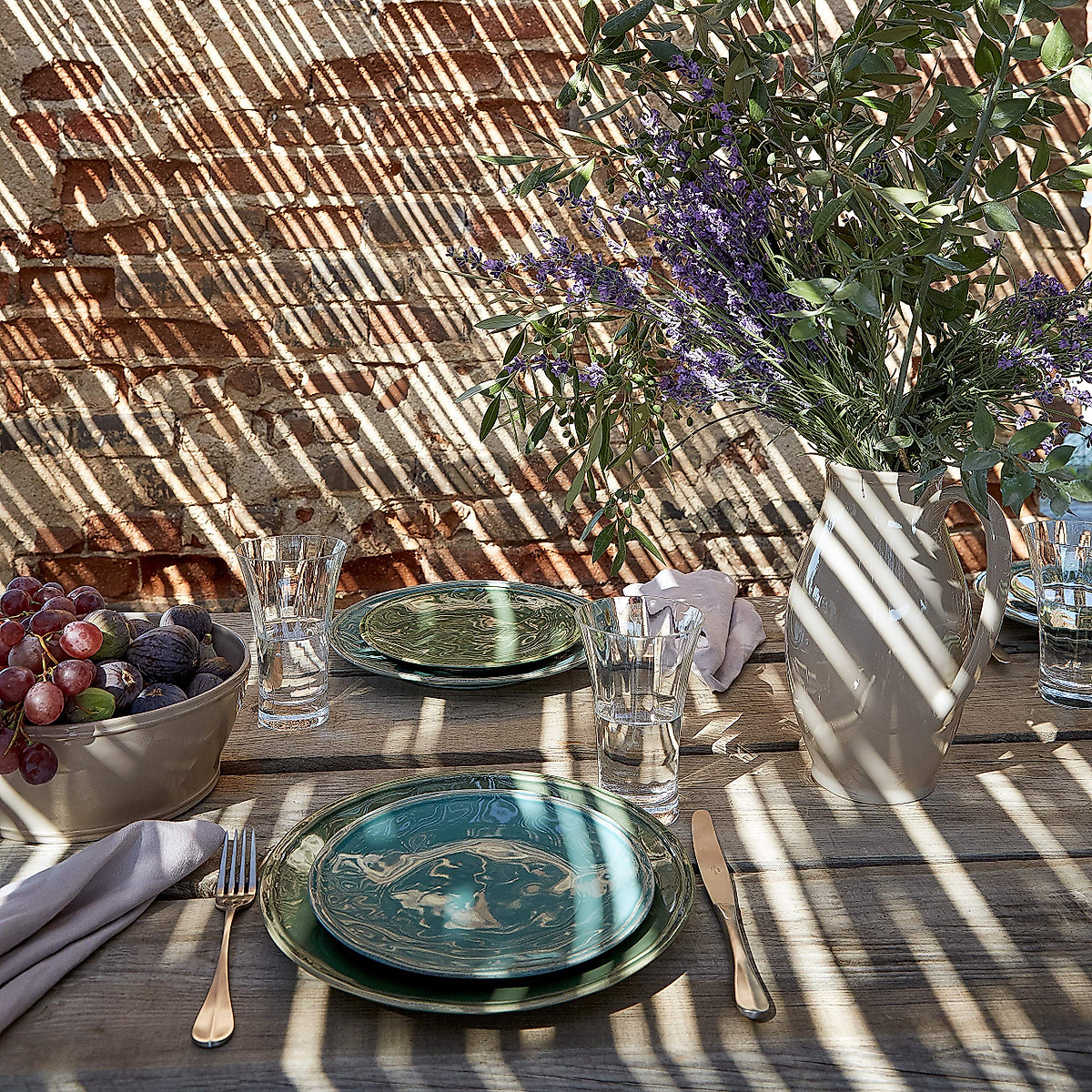 Casafina Ceramic Stoneware 26 oz. Soup & Cereal Bowl - Fontana Collection, Forest Green | Microwave & Dishwasher Safe Dinnerware | Food Safe Glazing | Restaurant Quality Tableware