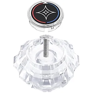 LavishStream Shower Knob Replacement for Price Pfister Shower Handle 940-240 One-Handle Tub Kit Clear Acrylic