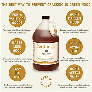 Preservation Solutions - Pentacryl Gallon - Green Wood Stabilizer