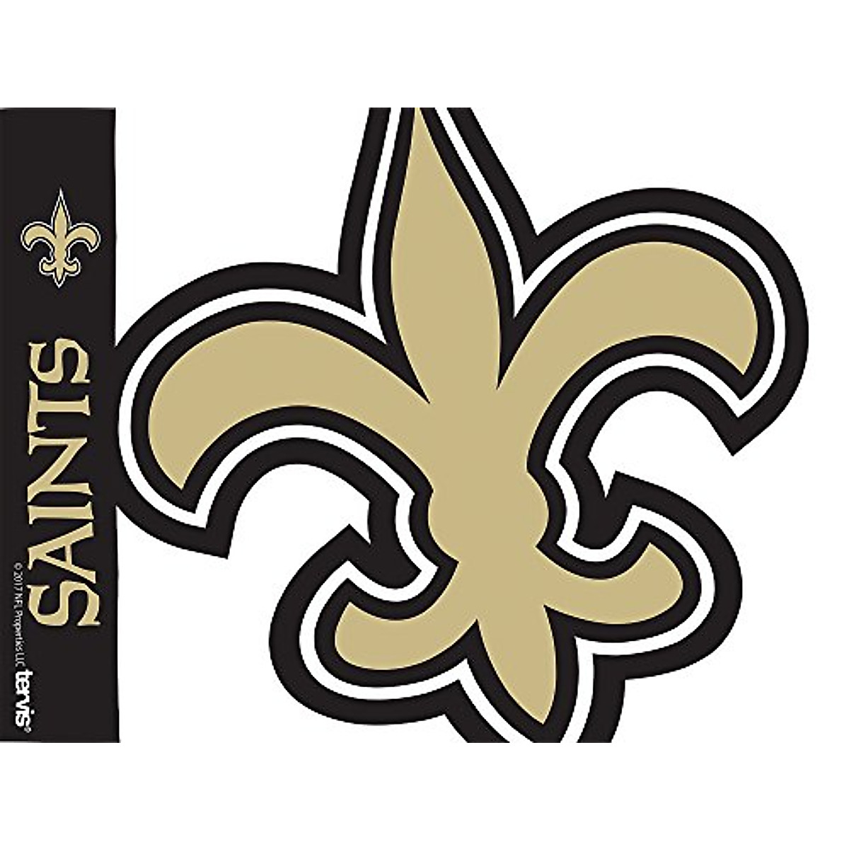 Tervis Made in USA Double Walled NFL New Orleans Saints Insulated Tumbler Cup Keeps Drinks Cold & Hot, 24oz, Colossal