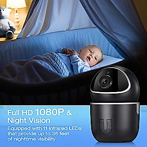 Pet Camera - Indoor Security Camera, Ucam by Tenvis & IoTeX. Home Security Camera with Motion Detection/Night Vision/2-Way Audio. Blockchain Authorization, 100% Data Privacy, Amazon Cloud & SD Storage