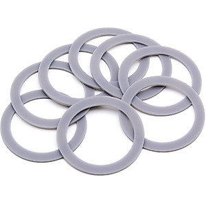 Blender Rubber Gasket 2.6inch Include 8 Packs O Ring Seal, Replace Part 132812-07, Fit for Models BL5000-08 BL1900 BL3900 BL4900 BL5000 BL5900 BL6000