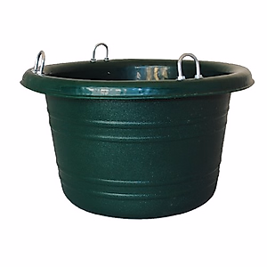 Horsemen's Pride Horse Feed Tub, Small, 18 Quarts, Green