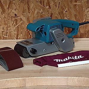 MAKITA 3"X24" BELT SANDER DUSTLESS, Model:9924DB , Blue