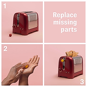 Sugru by Tesa - Moldable Multi-Purpose, Silicone Adhesive Glue - for Creative Fixing, Repairing, Pasting & Personalizing - Outdoor & Indoor Home DIY Projects - 8 Pack - Black, White & Gray (3.5g/ea)