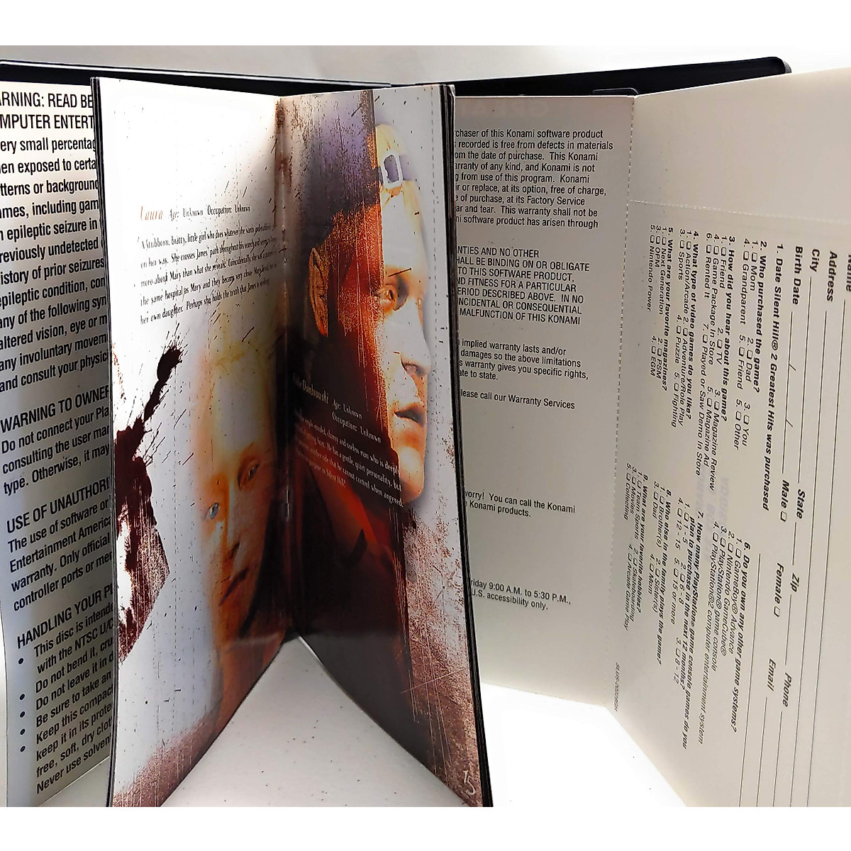 KONAMI Silent Hill 2 ( Playstation 2 )