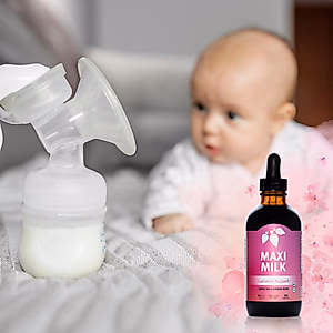 Mountain Meadow Herbs Maxi-Milk - 2 oz - All Natural Liquid Lactation Supplement to Increase Milk Supply for Breastfeeding Moms