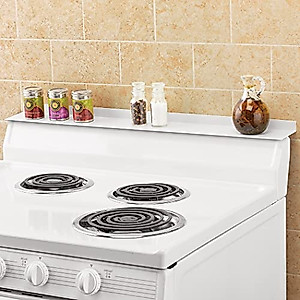 Collections Etc Instant Range Magnetic Top Shelf Perfect to Instantly Add Extra Storage or Display Space