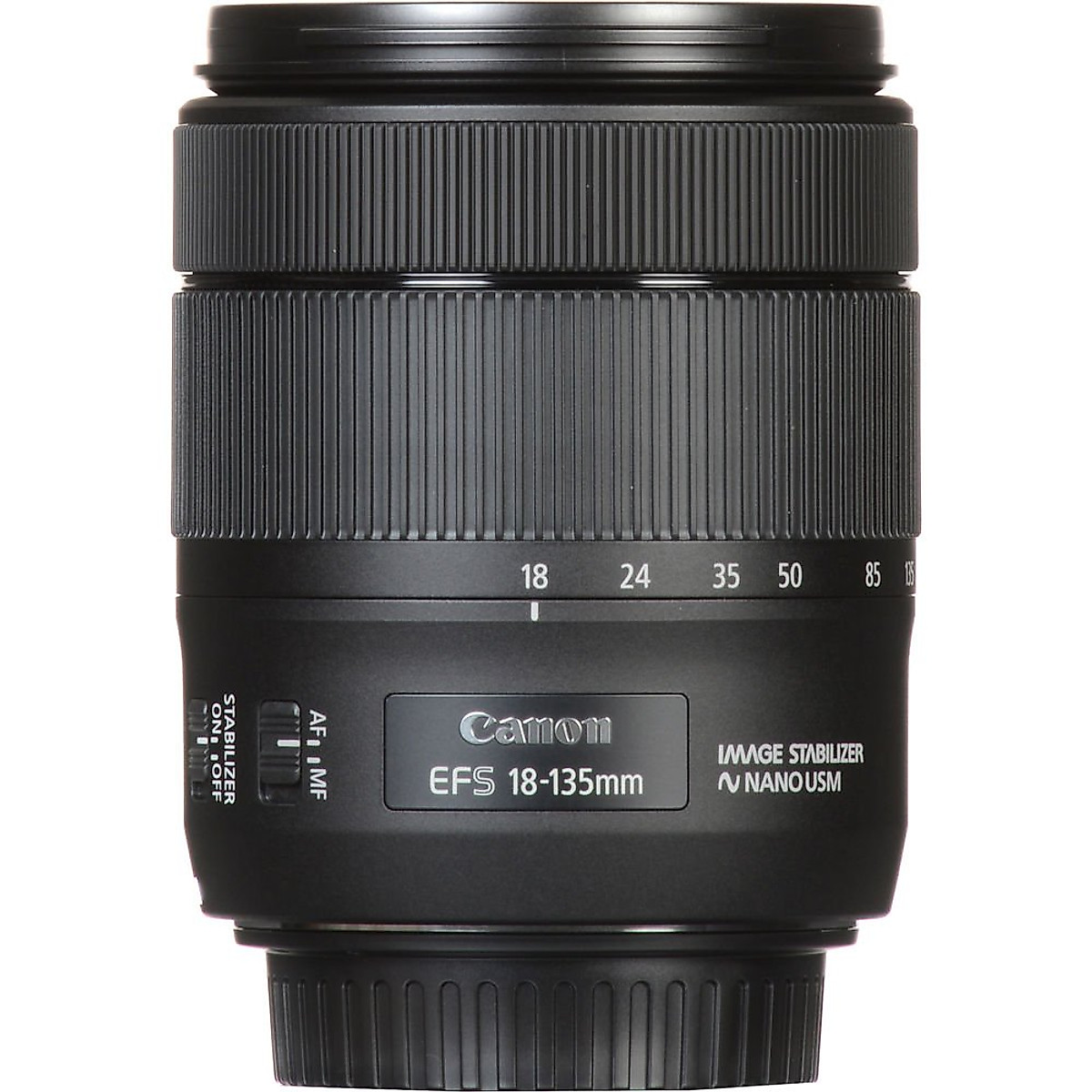 Canon EF-S 18-135mm f/3.5-5.6 is USM Lens (1276C002) + Filter Kit + Lens Pouch + Cap Keeper + Cleaning Kit + More (Renewed)