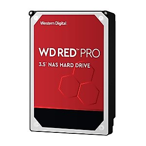 WD Red Pro 6TB NAS Internal Hard Drive - 7200 RPM Class, SATA 6 Gb/s, 256 MB Cache, 3.5" - WD6003FFBX (Renewed)