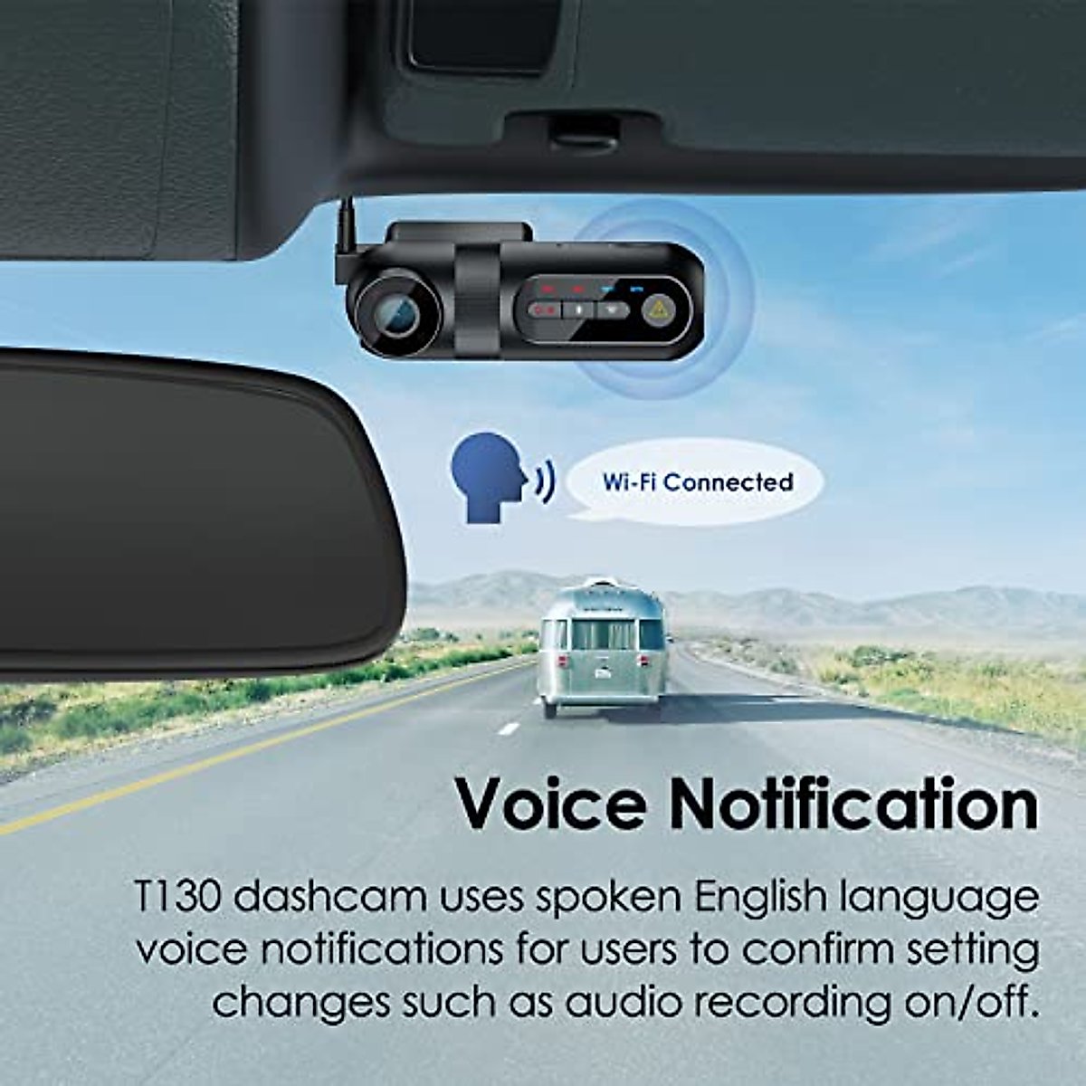 【Bundle: VIOFO T130 3CH with GPS + CPL+HK4 Hardwire Cable】T130 Uber 3 Channel Dash Cam, Front Inside Rear Car Camera, Built-in WiFi GPS, IR Night Vision, Supercapacitor, Parking Mode, 256GB Supported