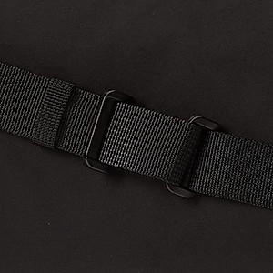 Amazon Essentials Unisex Adults' Crossbody Bag, Black, One Size