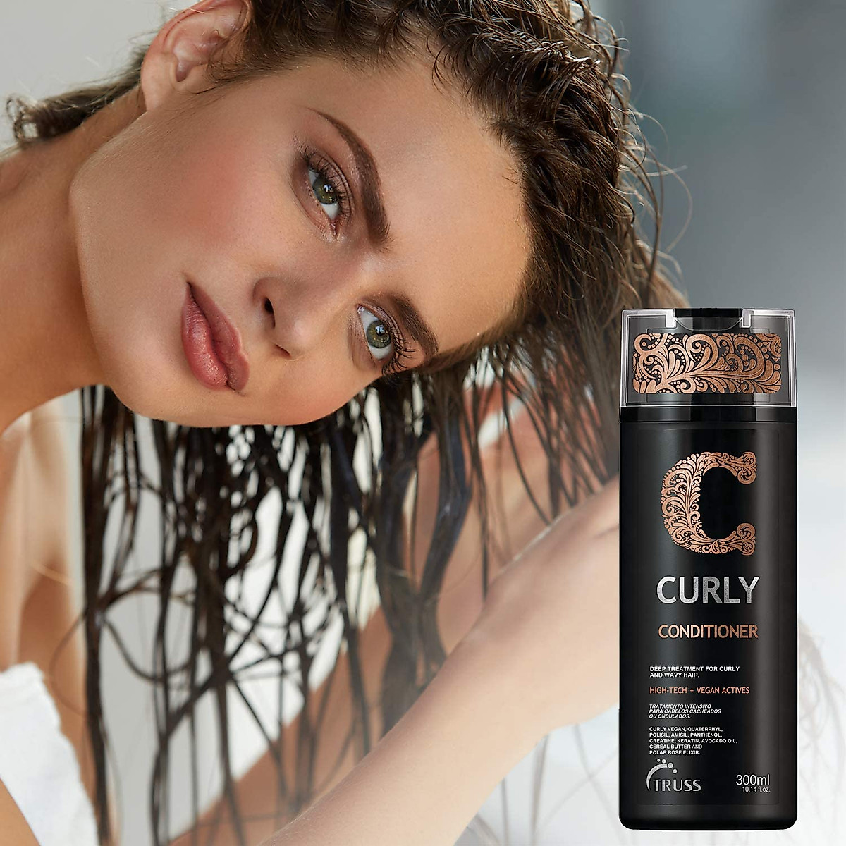 Truss Curly Shampoo and Conditioner Set Bundle