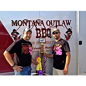 MONTANA OUTLAW Black Pepper, Salt and Paprika Beef Rub 7 oz.