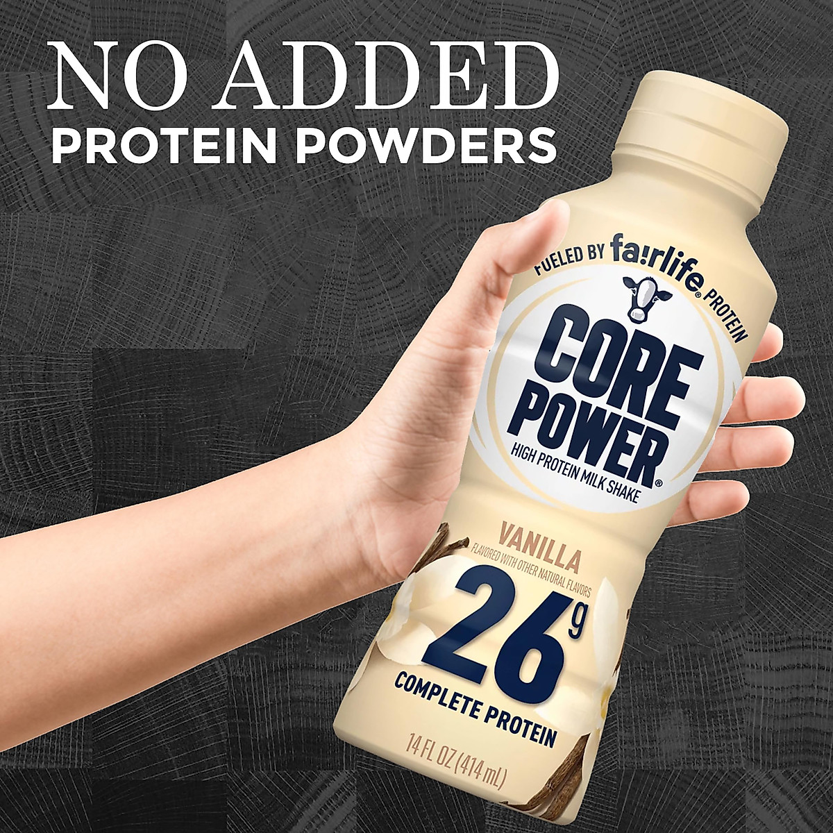 Core Power Elite Failrlife High Protein Shakes Vanilla 14 Oz. in The Award Box Packaging 26 Grams 6 Pack