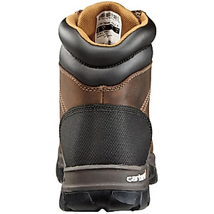 Carhartt Men's Rugged Flex 6" Comp Toe Work Boot, Brown Oil Tanned Leather, 12
