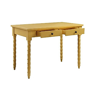 Acme Furniture Altmar Desk, Yellow
