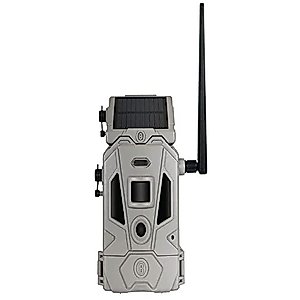 Bushnell CelluCORE 20 Solar Trail Camera, Low Glow Hunting Game Camera with Detachable Solar Panel